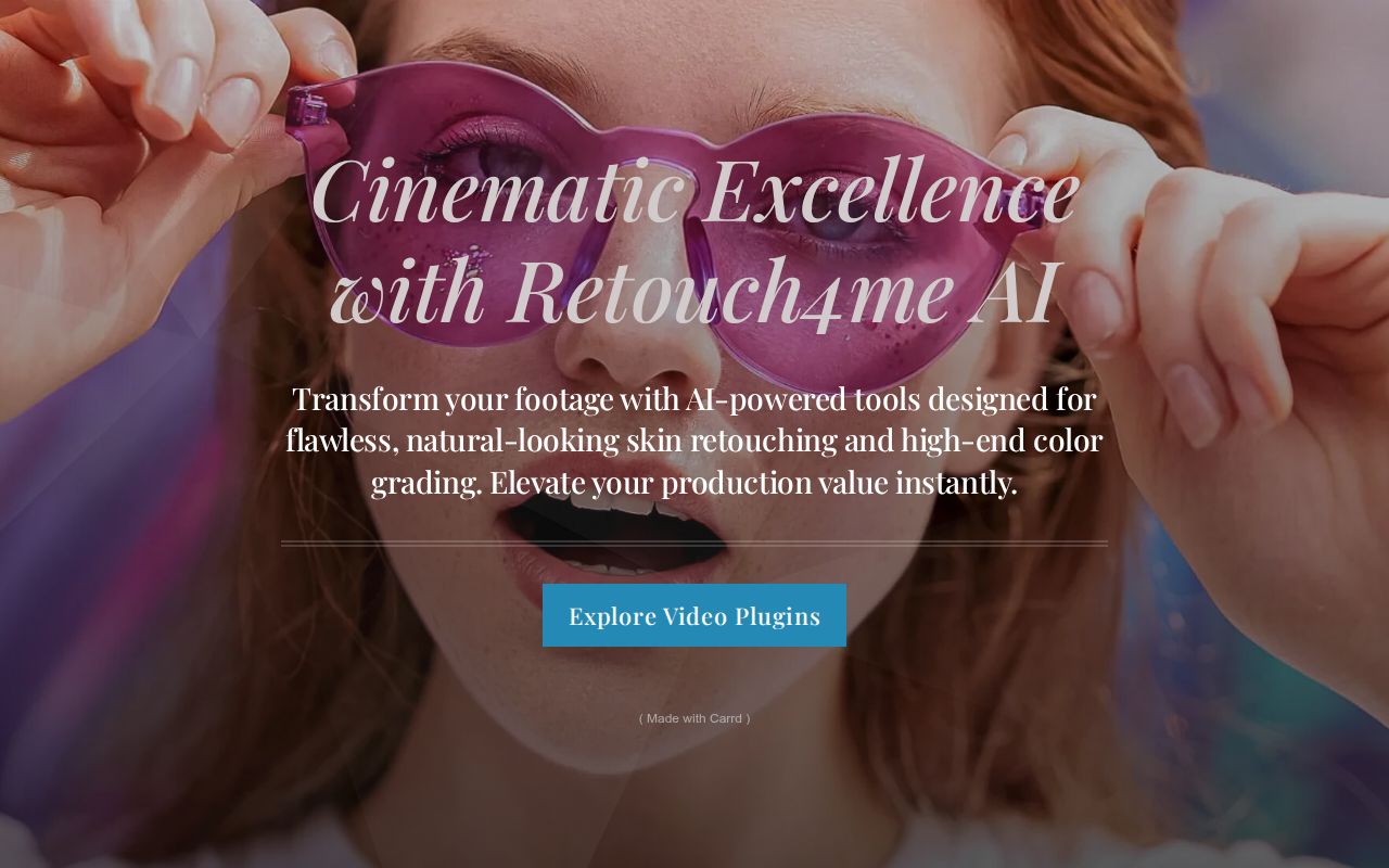 Professional Retouching & Color Grading